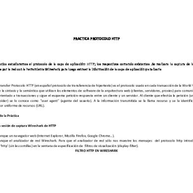 protocolo Http [PDF] | Documents Community Sharing