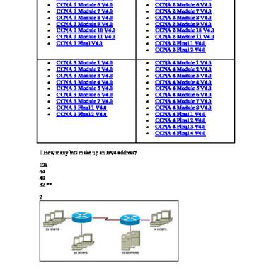 Ccna 1 Module 6 v4.0 [PDF] | Documents Community Sharing